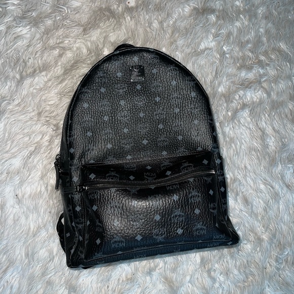 MCM | Bags | Mcm Stark Backpack Black | Poshmark